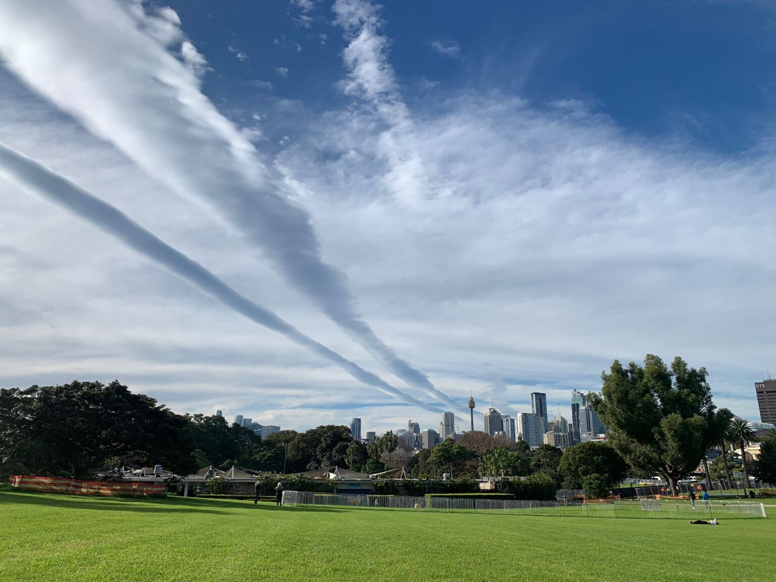 Arcus clouds are dramatic, low-level horizontal formations